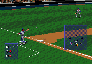 Screenshot of MLBPA Baseball (Genesis, 1994) - MobyGames