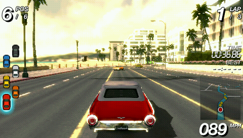 Screenshot of Ford Bold Moves Street Racing (PSP, 2006) - MobyGames