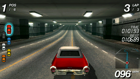 Screenshot of Ford Bold Moves Street Racing (PSP, 2006) - MobyGames