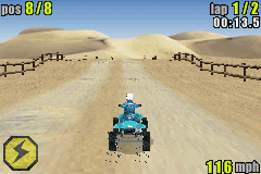 Screenshot of ATV: Quad Power Racing (Game Boy Advance, 2002) - MobyGames