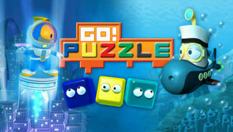 Screenshot of Go! Puzzle (PSP, 2007) - MobyGames
