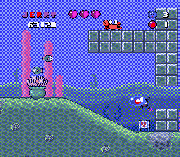 Screenshot of SmartBall (SNES, 1991) - MobyGames