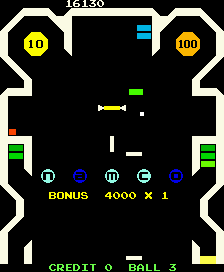 Screenshot of Bomb Bee (Arcade, 1979) - MobyGames