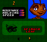 Screenshot of Antz Racing (Game Boy Color, 2001) - MobyGames