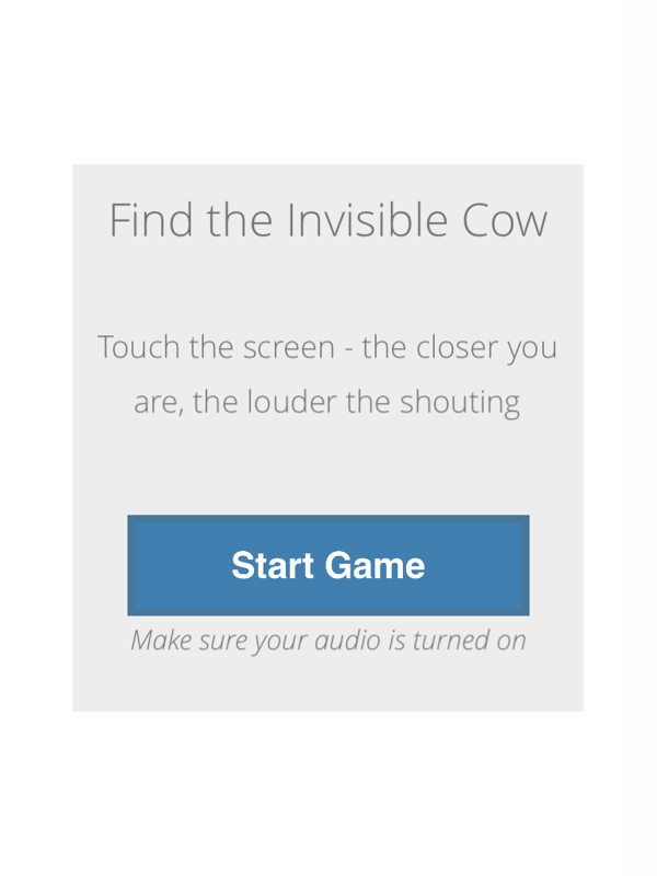 Screenshot of Find the Invisible Cow (iPad, 2013) - MobyGames