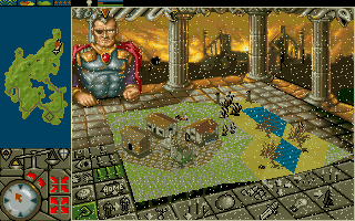 Screenshot of PowerMonger (DOS, 1990) - MobyGames