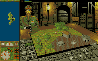 Screenshot of Powermonger: World War I Edition (Amiga, 1991) - MobyGames