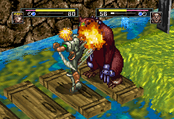 Screenshot of Dark Savior (SEGA Saturn, 1996) - MobyGames