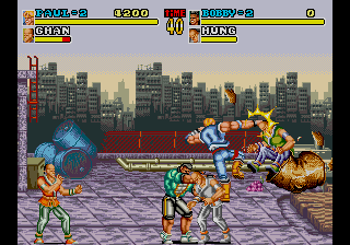 Screenshot of Riot City (Arcade, 1991) - MobyGames
