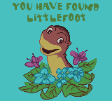 Screenshot of The Land Before Time (Game Boy Color, 2001) - MobyGames