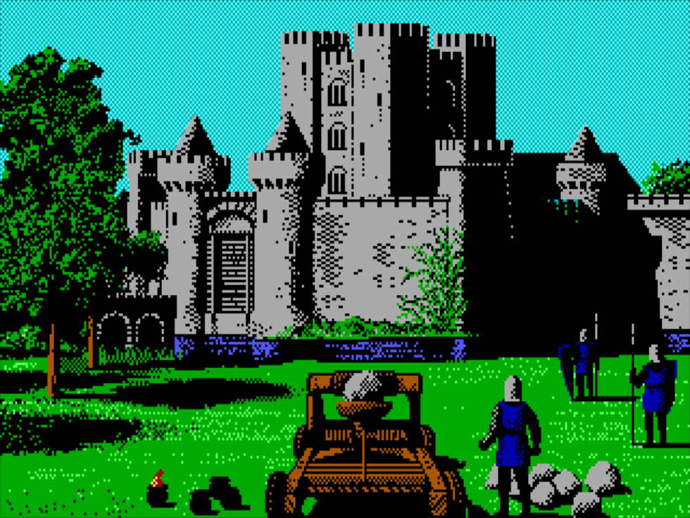 Screenshot of Defender of the Crown (Windows, 1986) - MobyGames