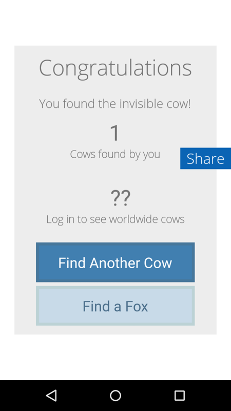 Screenshot of Find the Invisible Cow (Android, 2013) - MobyGames