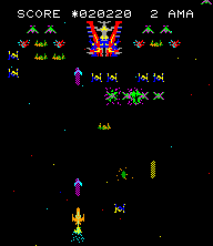 Screenshot of Astro Wars II: Battle in Galaxy (Epoch Super Cassette ...