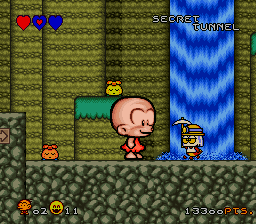 Screenshot of Super Bonk (SNES, 1994) - MobyGames