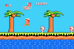 Screenshot of Adventure Island (Game Boy Advance, 1986) - MobyGames