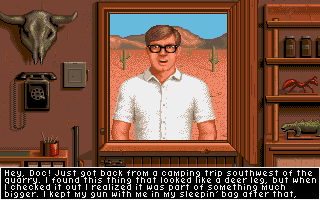 Screenshot of It Came from the Desert (Amiga, 1989) - MobyGames