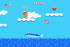 Screenshot of Adventure Island (Game Boy Advance, 1986) - MobyGames