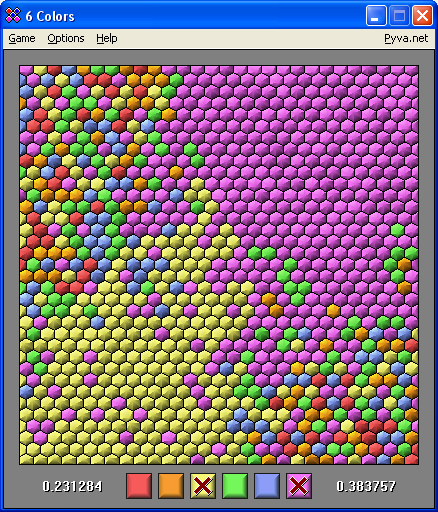 Screenshot of 6 Colors (Windows, 2005) - MobyGames