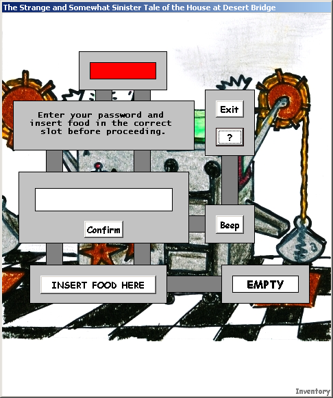 Screenshot of The Strange and Somewhat Sinister Tale of the House at Desert Bridge (Windows ...