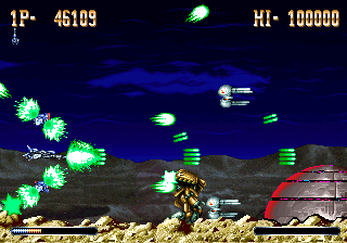 Screenshot of Hyper Duel (Arcade, 1993) - MobyGames