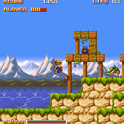 Screenshot of Buster (Sharp X68000, 1995) - MobyGames