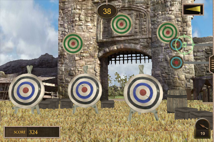 Screenshot of Brave: Ultimate Target Challenge (Browser, 2012) - MobyGames