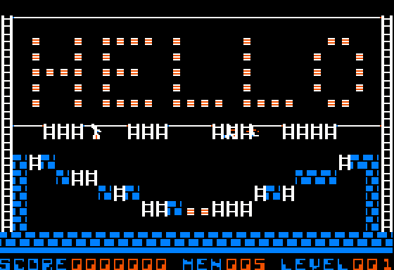 Screenshot of Championship Lode Runner (Apple II, 1984) - MobyGames