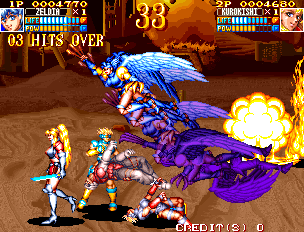 Screenshot of Guardians (Arcade, 1995) - MobyGames