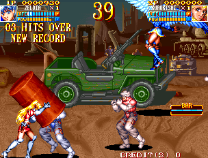 Screenshot of Guardians (Arcade, 1995) - MobyGames