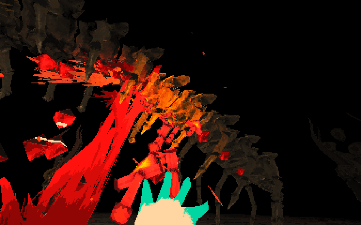 Screenshot of Devil Daggers (Windows, 2016) - MobyGames