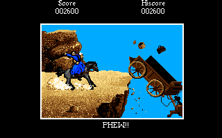 Screenshot of Back to the Future Part III (Amiga, 1991) - MobyGames