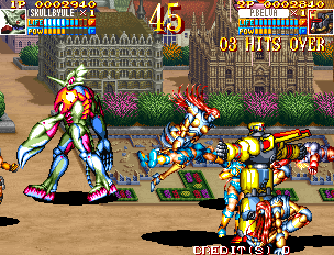 Screenshot of Guardians (Arcade, 1995) - MobyGames