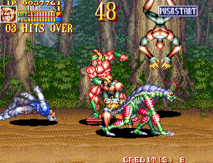 Screenshot of Guardians (Arcade, 1995) - MobyGames