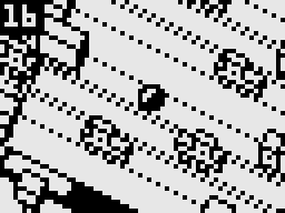 Screenshot of CroZXy Road (ZX81, 2016) - MobyGames