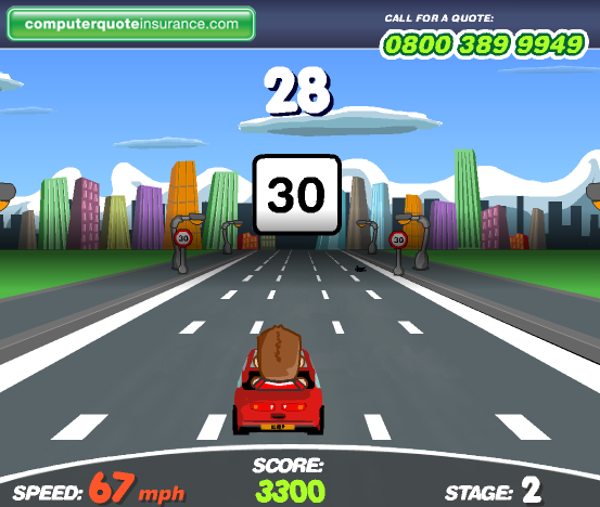 Screenshot of Ace Driver (Browser, 2007) - MobyGames