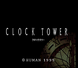 Clock Tower screenshots - MobyGames