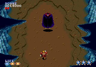 Screenshot of Undead Line (Genesis, 1989) - MobyGames