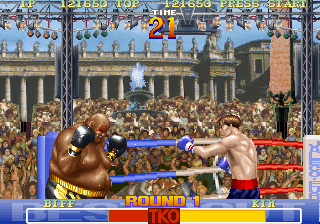 Screenshot of Best Bout Boxing (Arcade, 1994) - MobyGames