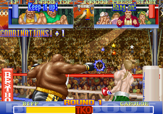 Screenshot of Best Bout Boxing (Arcade, 1994) - MobyGames