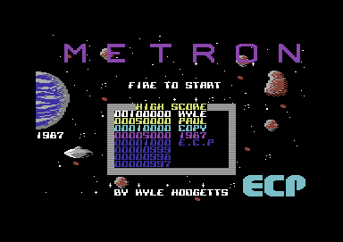 Metron (1987) - MobyGames
