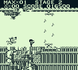 Screenshot of The Adventures of Star Saver (Game Boy, 1991) - MobyGames