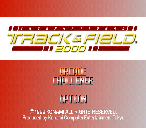 Screenshot of International Track & Field 2000 (PlayStation, 1999 ...