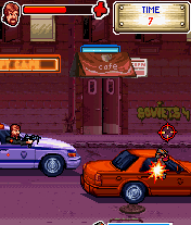 Screenshot of Chuck Norris: Bring on the Pain (J2ME, 2008) - MobyGames