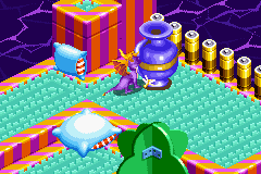 Screenshot of Spyro: Attack of the Rhynocs (Game Boy Advance, 2003 ...