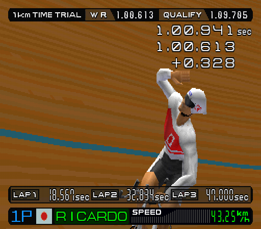 Screenshot of International Track & Field 2000 (PlayStation, 1999 ...