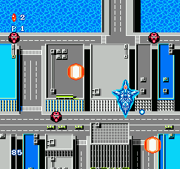 Screenshot of Crisis Force (NES, 1991) - MobyGames