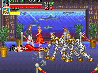 Screenshot of Big Fight (Arcade, 1992) - MobyGames