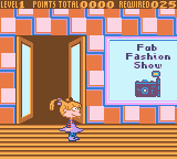 Screenshot of Rugrats: Totally Angelica (Game Boy Color, 2000) - MobyGames