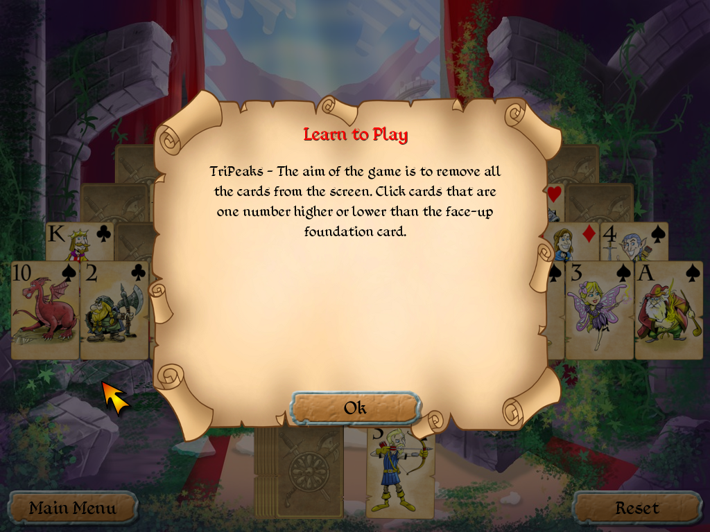 Screenshot of Legends of Solitaire: The Lost Cards (Windows, 2012 ...