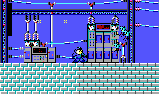 Screenshot of Mega Man (DOS, 1990) - MobyGames